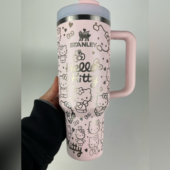 Stanley | Kitchen | Hello Kitty 4oz Bloom Stanley Tumbler Engraved ...